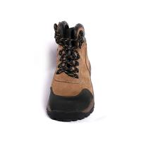 China Industrial Pu Outsole / Genuine Leather Upper Safety Boots With Anti Puncture Defense for sale