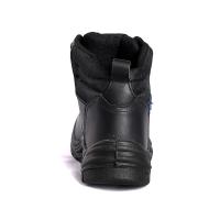 China Nubuck Cow Leather Waterproof Safety Work Boots with Nylon Gusset Tongue for sale