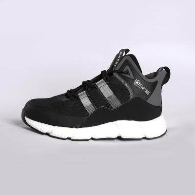 China Breathable Flyknit Steel Toe Safety Shoes with Anti puncture Oxford Sole and Rubber Outsole for sale
