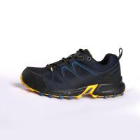 China Air Permeable Lightweight Rubber Sole Breathable Steel Toe Protection Safety Shoes for sale
