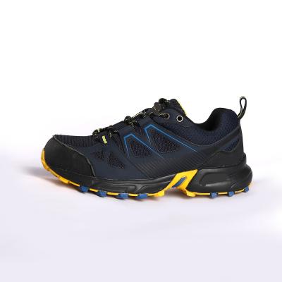 China Air Permeable Lightweight Rubber Sole Breathable Steel Toe Protection Safety Shoes for sale