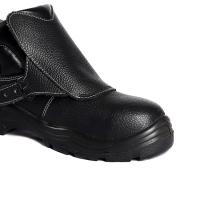 China Anti Puncture Anti Smash Metal Eyelets Comfortable EVA Insole For Market SJ PU Safety Boots for sale
