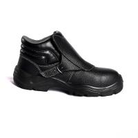 China Anti Puncture Anti Smash Metal Eyelets Comfortable EVA Insole For Market SJ PU Safety Boots for sale