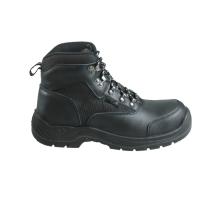 China CE Black Metal Eyelets Anti Slip Customized For Your Requirements SJ Safety Boots Mid Cut Work Shoes for sale