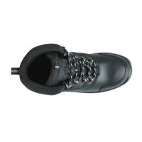 China CE Black Metal Eyelets Anti Slip Customized For Your Requirements SJ Safety Boots Mid Cut Work Shoes for sale