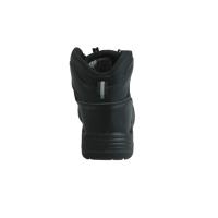 China CE Black Metal Eyelets Anti Slip Customized For Your Requirements SJ Safety Boots Mid Cut Work Shoes for sale