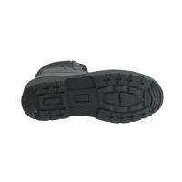 China Customized Safety Boots With Genuine Cow Leather Upper And Lace-up Closure Rubber Non Slip Work Shoes for sale