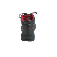 China PU Outsole Material Anti Puncture Anti Smash Safety Shoes For Warehouse Workers Red Men Work Boots for sale