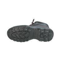 China PU Outsole Material Anti Puncture Anti Smash Safety Shoes For Warehouse Workers Red Men Work Boots for sale