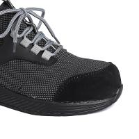 China Metal Eyelets Knitted Safety Shoes Comfortable EVA Insole For Protection And Durability for sale