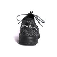 China Metal Eyelets Knitted Safety Shoes Comfortable EVA Insole For Protection And Durability for sale