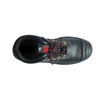 China Leather Upper Material Safety Boots Comfortable EVA Insole Puncture Resistant For Your Customer's Needs for sale