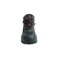 China Leather Upper Material Safety Boots Comfortable EVA Insole Puncture Resistant For Your Customer's Needs for sale