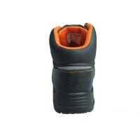 China Breathable Work Boots Injection Contruction Worker Shoe For Construction Microfiber Leather Safety Shoes for sale