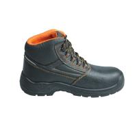 China Breathable Work Boots Injection Contruction Worker Shoe For Construction Microfiber Leather Safety Shoes for sale