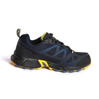China Steel Toe Protection Low Cut Safety Shoes With Lining BK Mesh / Air Mesh And Shock Absorption for sale