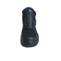 China Metal Eyelets Anti Slip Pu Outsole For Construction Boots Factory Steel Toe Anti Smash Safety Shoes CE for sale