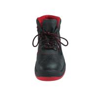 China Dual Density Pu Outsole Safety Boots Puncture Resistant And BK Mesh / Air Mesh Lining For Heavy Duty Work for sale