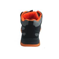 China CE Microfiber Leather Rubber Cement Protection Footwear With Mesh Upper Safety Shoes For Men for sale