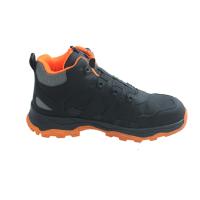 China CE Microfiber Leather Rubber Cement Protection Footwear With Mesh Upper Safety Shoes For Men for sale