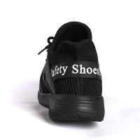 China Lightweight Flyknit Protective Footwear With Lace-up Closure And EVA Outsole for sale