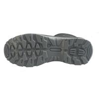 China Men Women PU Injection Embossed Leather Lining Mesh PU Sole Safety Shoes With Puncture Resistant Work Boots for sale