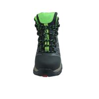 China Safety Shoes With Steel Toe And Steel Plate Standard Metal Eyelets And Upper Made Of Microfiber Leather for sale