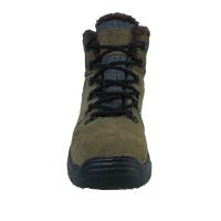 China Comfortable EVA Insole Steel Toe Rubber EVA Sole Type Safety Footwear For Construction Workers Work Boots for sale