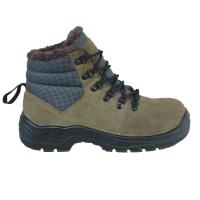 China Comfortable EVA Insole Steel Toe Rubber EVA Sole Type Safety Footwear For Construction Workers Work Boots for sale