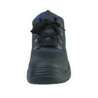 China Anti Puncture Safety Shoes With Anti Slip PU Outsole Material And Nylon Fabric Gusset Tongue Work Boots for sale