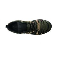 China Breathable Fly Knit Safety Shoes with Air Mesh Lining and OEM Or SHENGJIE Name for sale