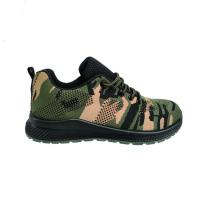 China Breathable Fly Knit Safety Shoes with Air Mesh Lining and OEM Or SHENGJIE Name for sale