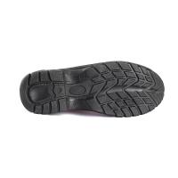 China Anti Slip Black Genuine Leather Upper For Comfortable Fashionable Shoes for sale