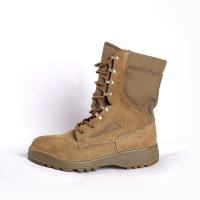 China Versatile Outdoor Shoes With Upper Suede Cow Leather Oxford Fabric Tongue Nylon Fabric Gusset Hiking Boots for sale