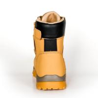 China Factory Australia Safety Boots Made of Genuine Leather CE Composite Toe Mesh Lining Material Non Metal Protection for sale