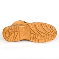 China Australia Safety Boots Quality Factory ISO PU Outsole and Genuine Leather Upper Unisex Worker Shoes for sale
