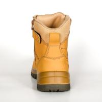 China SJ Customize Waterproof Leather Upper for Composite Toe Protection Best in Australia Safety Boots Market for sale