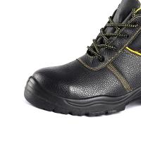 China Breathable Mesh Lining Middle Cut Safety Shoes With Lace Up Closure And Puncture Resistance for sale