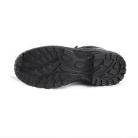 China Embossed Cow Leather Electrical Hazard Protection And Shock Absorption Middle Cut Safety Shoes For Dependable Performance for sale