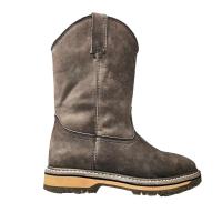China High Top Industrial Goodyear Safety Shoes With Puncture Resistant Nylon Tongue And Steel / Plastic Toecap for sale