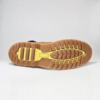 China Full Grain Leather Standard Length Lace Goodyear Hazard Resistant Boots Electric Shock Resistant Rubber Outsole for sale
