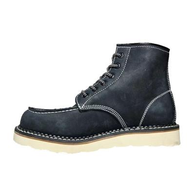 China Protect Feet Goodyear Protection Footwear Anti Slip Cleats Cement Technology Safety Shoes for sale