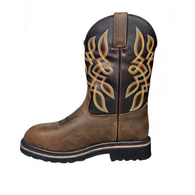 China Rubber EVA Sole Material Goodyear Protection Footwear For Long Lasting Work Shoes Cowboy Boots for sale