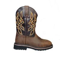 China Rubber EVA Sole Material Goodyear Protection Footwear For Long Lasting Work Shoes Cowboy Boots for sale