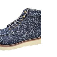 China Canvas and Lace-up Closure The Perfect Combination in Goodyear Protection Footwear Safety Shoes for sale