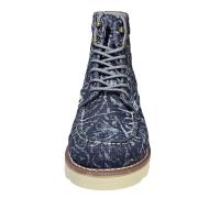 China Canvas and Lace-up Closure The Perfect Combination in Goodyear Protection Footwear Safety Shoes for sale