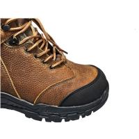 China Brown Cement Safety Shoes for US 6-12 Built to Withstand the Toughest Environments Genuine Leather for sale