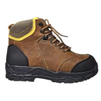 China Brown Cement Safety Shoes for US 6-12 Built to Withstand the Toughest Environments Genuine Leather for sale