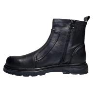 China Bussiness Shoes with Nylon Fabric Gusset and Mesh Lining Material in Black Non Protective for Administration for sale