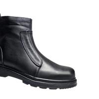 China Bussiness Shoes with Nylon Fabric Gusset and Mesh Lining Material in Black Non Protective for Administration for sale
